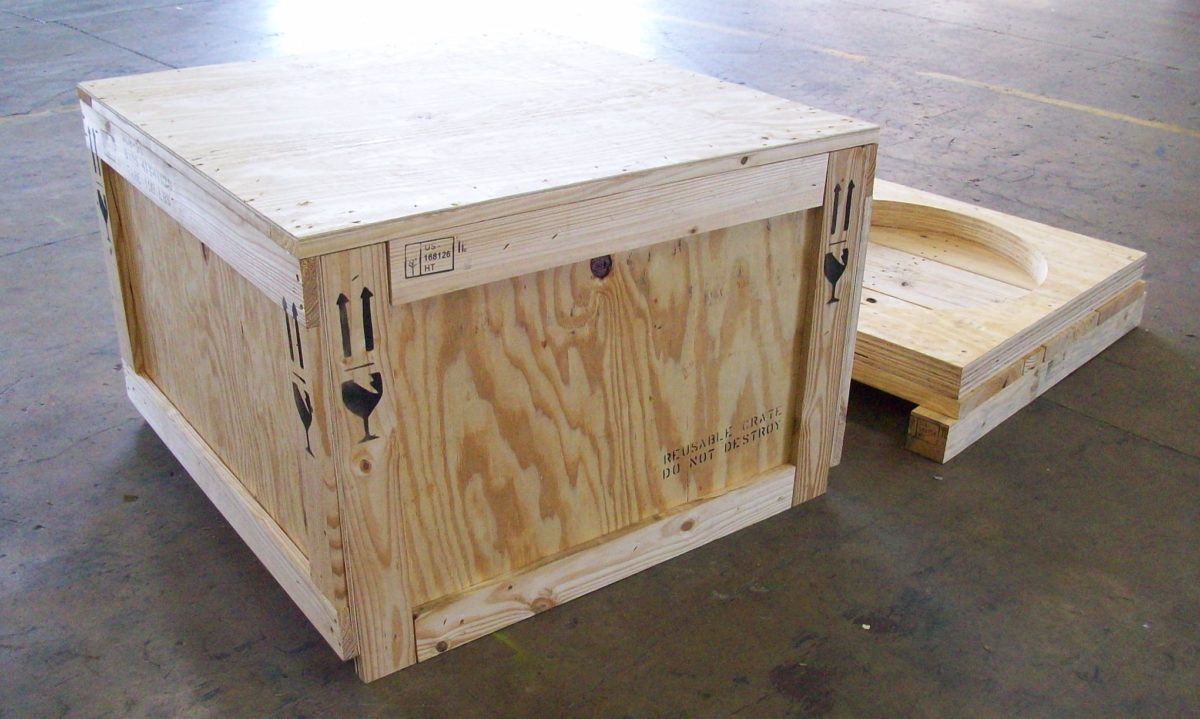 Heavy Duty Crates for Domestic or International Shipping from Dallas, TX